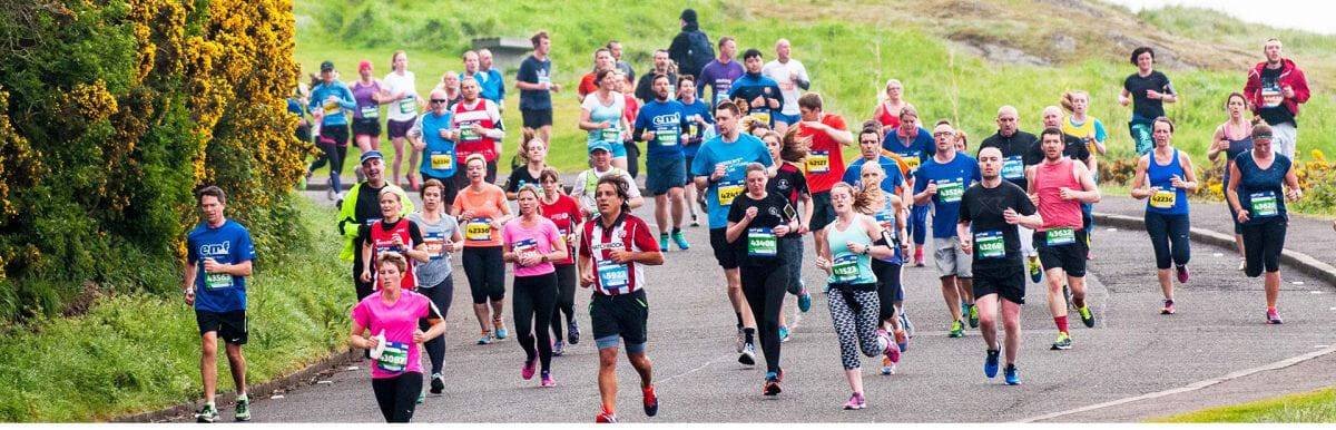 Edinburgh Marathon Festival 5K charity places for 2025