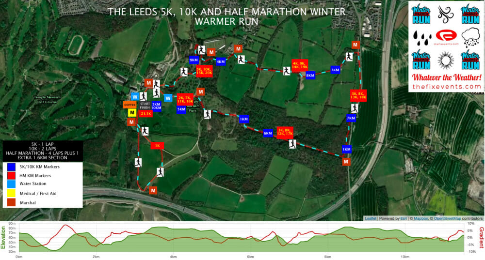 The Leeds Winter Warmer Run | Half Marathon | Sat 24 Feb 2024