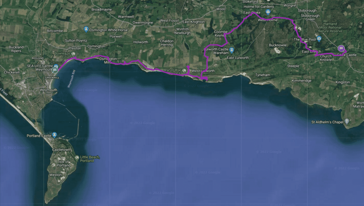 Mighty Hikes | Jurassic Coast | Marathon | 9 September 2023 | TimeOutdoors