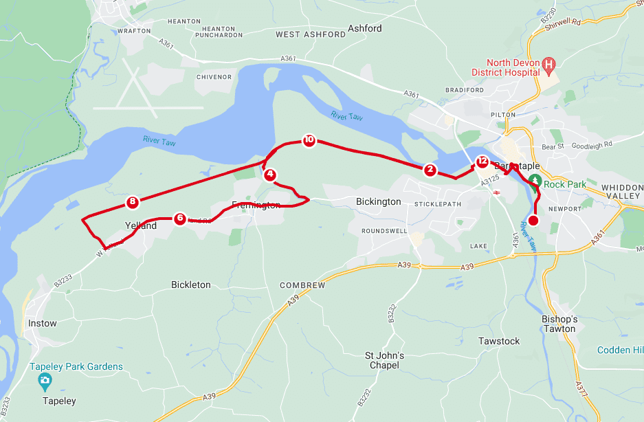 RUN Barnstaple | Half Marathon | Sun 29 Sep 2024 | TimeOutdoors